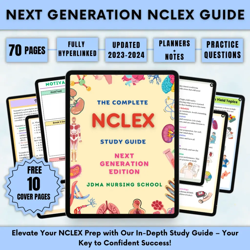 NCLEX Bundle for Next Gen NCLEX 2024 | Nclex notes | Nclex review ...